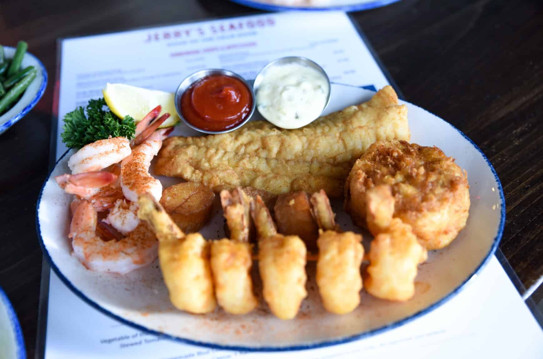 Jerry’s Seafood Menu | World Famous Crab Bomb